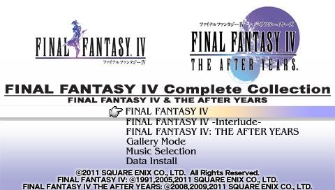 Screenshot of Final Fantasy IV: The Complete Collection (PSP, 2011 ...