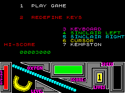 Screenshot of Teladon (ZX Spectrum, 1988) - MobyGames