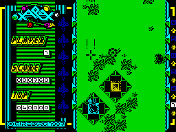 Screenshot of Xarax (ZX Spectrum, 1988) - MobyGames