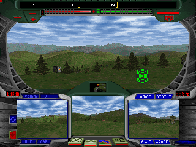 Screenshot of Terra Nova: Strike Force Centauri (DOS, 1996) - MobyGames