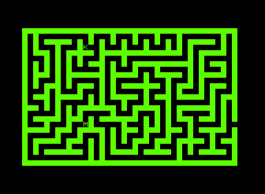 Screenshot of Tunnel Vision and Kat and Mouse (Commodore PET/CBM, 1978 ...