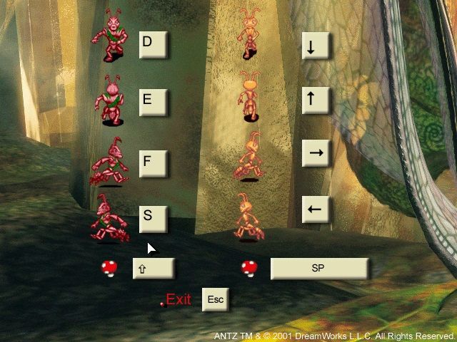 Screenshot of Antz: Panic in the Anthill! (Windows, 2001) - MobyGames
