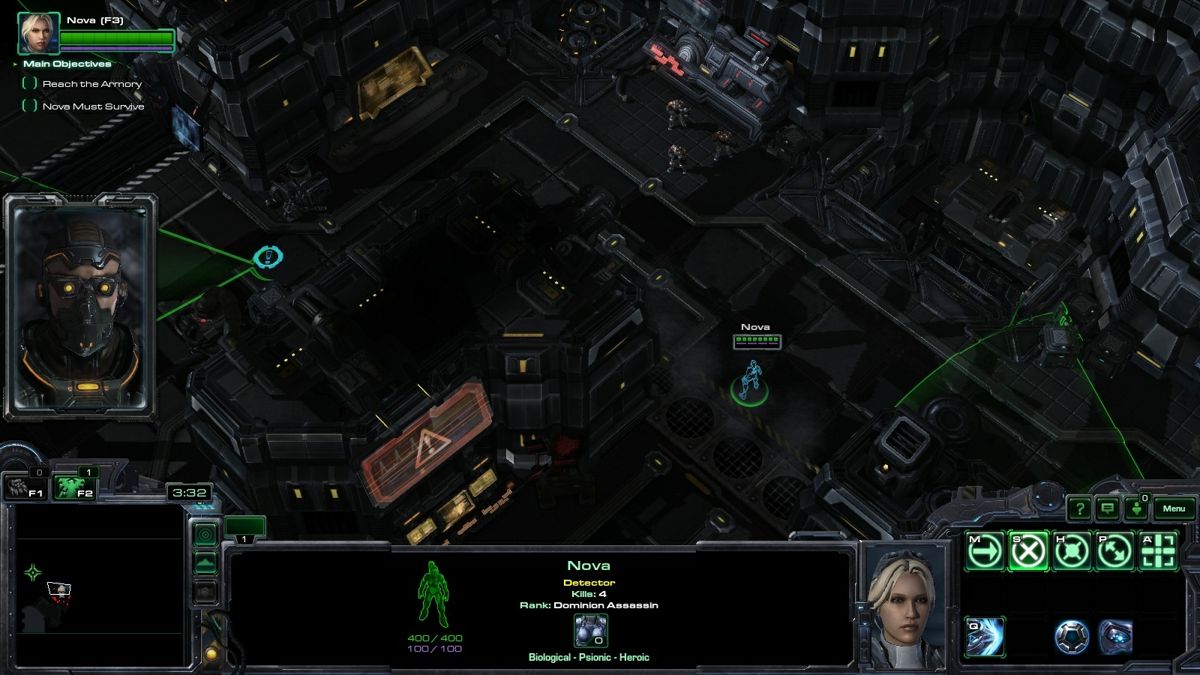 Screenshot of StarCraft II: Nova Covert Ops - Mission Pack 1 (Windows, 2016) - MobyGames