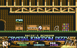 Screenshot of Crystal Kingdom Dizzy (Commodore 64, 1992) - MobyGames