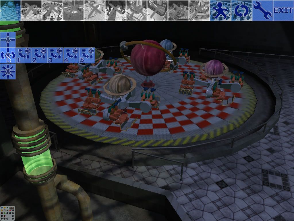 Screenshot of NoLimits Fairground Simulation (Windows, 2005) - MobyGames