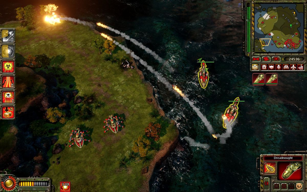 Screenshot of Command & Conquer: Red Alert 3 - Uprising (Windows, 2009 ...