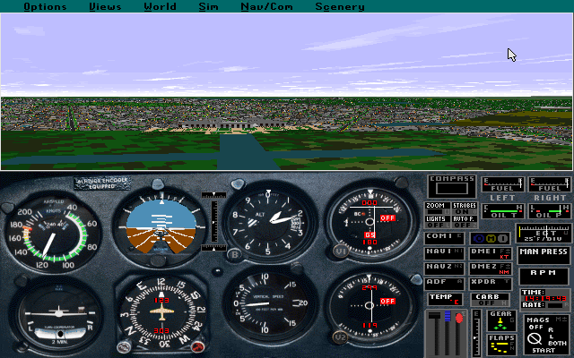 Screenshot of Microsoft Paris: Scenery Enhancement for Microsoft Flight ...