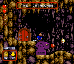 Screenshot of The Addams Family (Genesis, 1992) - MobyGames