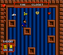 Screenshot of The Addams Family (Genesis, 1992) - MobyGames