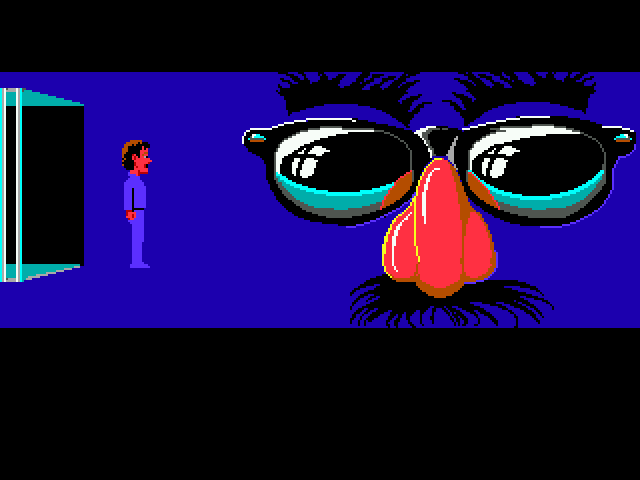 Screenshot of Zak McKracken and the Alien Mindbenders (Macintosh, 1988 ...