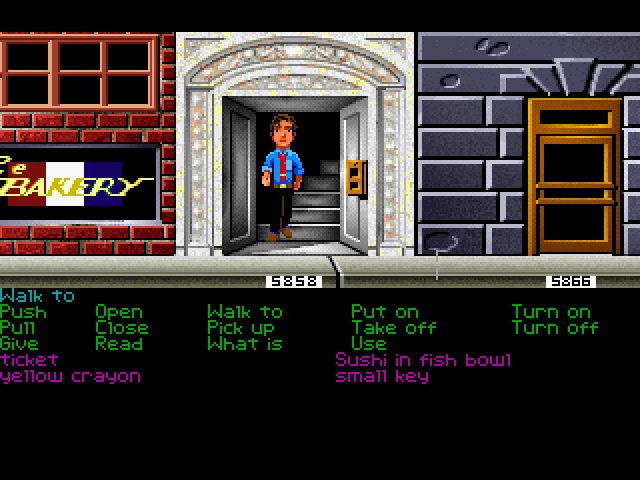 Screenshot of Zak McKracken and the Alien Mindbenders (Macintosh, 1988 ...