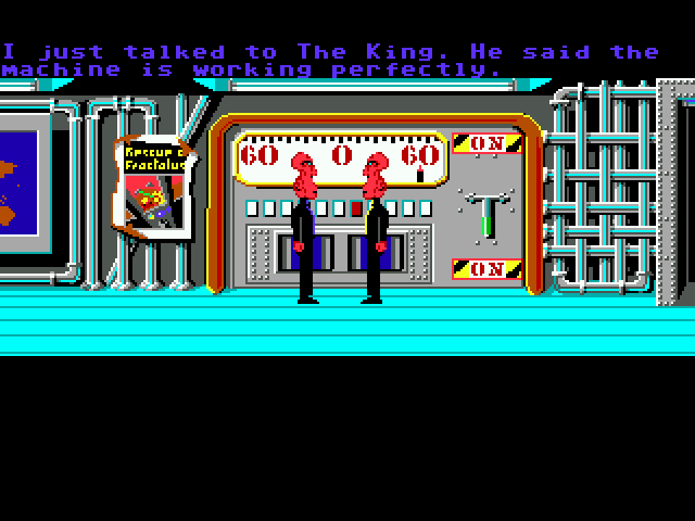 Screenshot of Zak McKracken and the Alien Mindbenders (Macintosh, 1988 ...