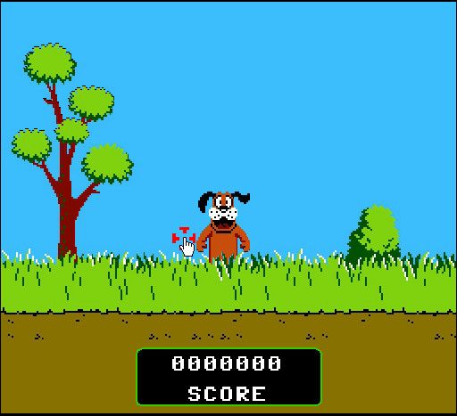 Screenshot of Kill the Dog from Duck Hunt (Browser, 2001) - MobyGames