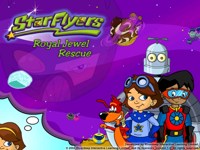 Screenshot of StarFlyers: Royal Jewel Rescue (Windows, 2002) - MobyGames