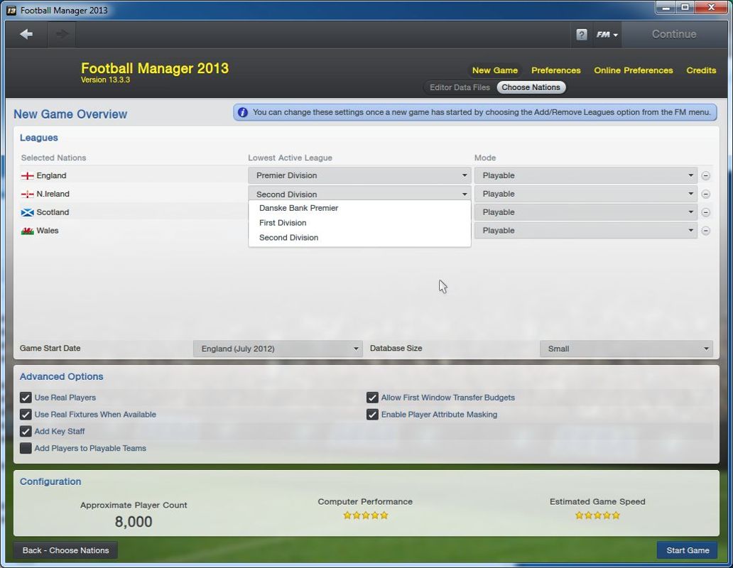 Screenshot of Football Manager 2013 (Windows, 2012) - MobyGames