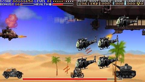Screenshot of Apache Overkill (PSP, 2009) - MobyGames