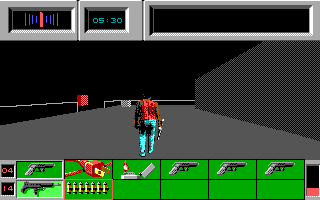 Screenshot of Die Hard (DOS, 1989) - MobyGames