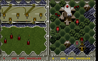 Screenshot of Battle Isle (DOS, 1991) - MobyGames
