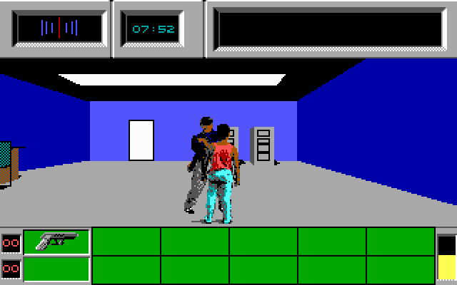 Screenshot of Die Hard (DOS, 1989) - MobyGames