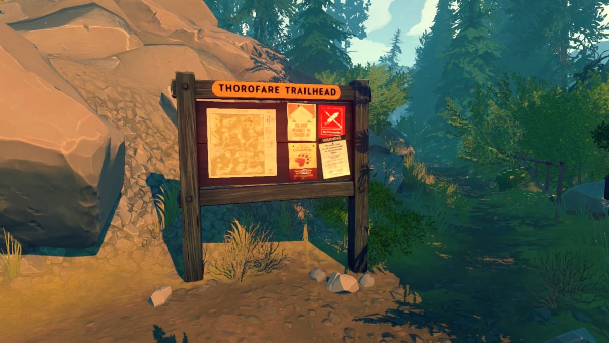 Screenshot of Firewatch (PlayStation 4, 2016) - MobyGames
