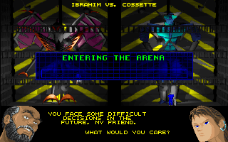 Screenshot of One Must Fall 2097 (DOS, 1994) - MobyGames