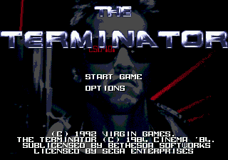 Screenshot of The Terminator (Genesis, 1992) - MobyGames