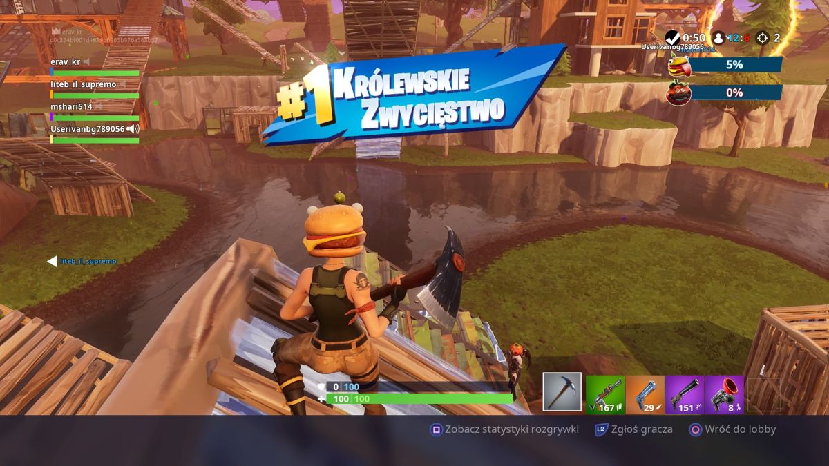 Screenshot of Fortnite: Battle Royale (PlayStation 4, 2017) - MobyGames