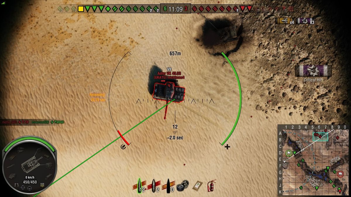 Screenshot of World of Tanks: Adler VK 45.03 Ultimate (PlayStation 4, 2018) - MobyGames