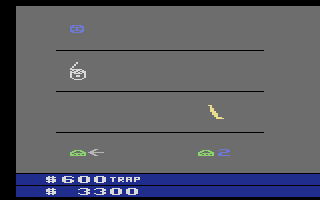 Screenshot of Ghostbusters (Atari 2600, 1984) - MobyGames