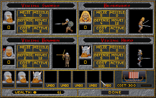 Screenshot of Hammer of the Gods (DOS, 1994) - MobyGames