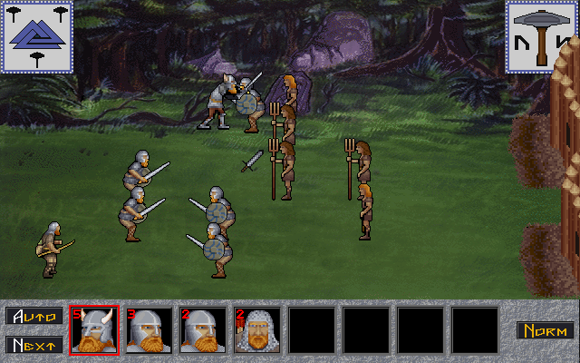 Screenshot of Hammer of the Gods (DOS, 1994) - MobyGames