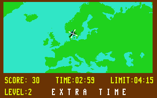 Screenshot of Maps World (Commodore 64, 1984) - MobyGames