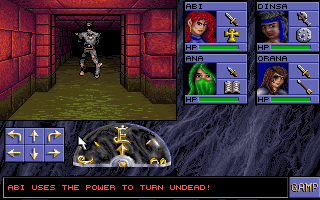 Screenshot of Eye of the Beholder (DOS, 1991) - MobyGames