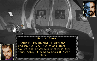 Screenshot of BloodNet (DOS, 1993) - MobyGames