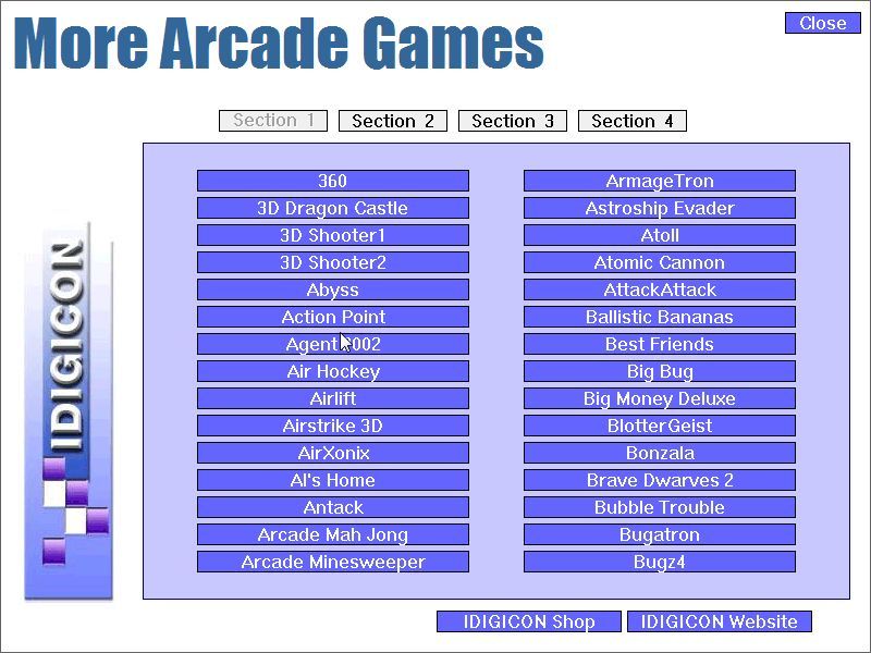 Screenshot of More Arcade/Strategy Games (Windows, 2003) - MobyGames