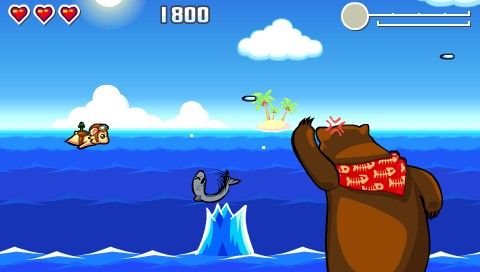 Screenshot of Flying Hamster (PSP, 2010) - MobyGames
