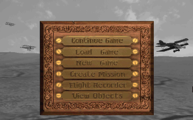 Screenshot of Wings of Glory (DOS, 1995) - MobyGames