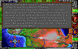 Screenshot of Conan: The Cimmerian (DOS, 1991) - MobyGames