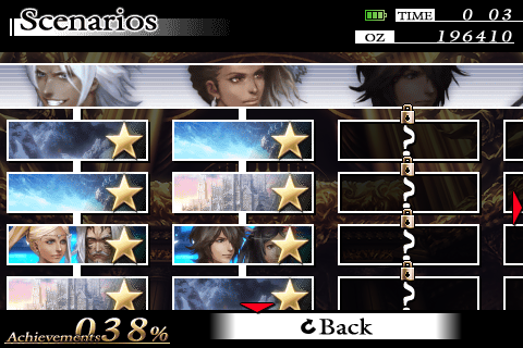 Screenshot of Chaos Rings (iPhone, 2010) - MobyGames