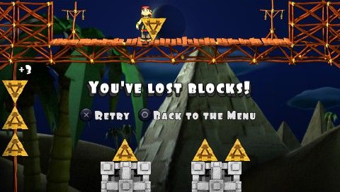 Screenshot of Babel: The King of the Blocks (PSP, 2011) - MobyGames