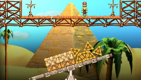 Screenshot of Babel: The King of the Blocks (PSP, 2011) - MobyGames