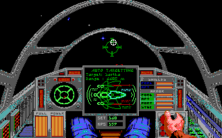 Screenshot of Wing Commander II: Vengeance of the Kilrathi (DOS, 1991 ...