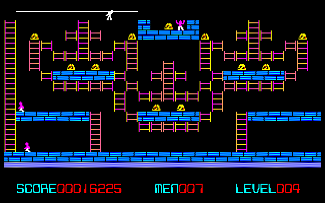 Screenshot of Lode Runner (PC-98, 1983) - MobyGames