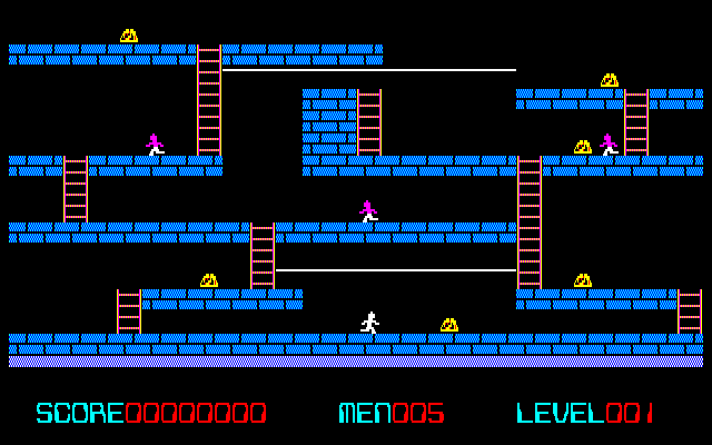 Screenshot of Lode Runner (PC-98, 1983) - MobyGames