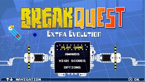 Screenshot of BreakQuest: Extra Evolution (PSP, 2012) - MobyGames
