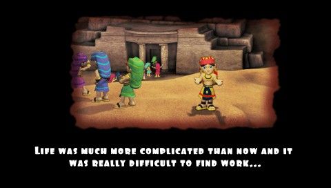 Screenshot of Babel: The King of the Blocks (PSP, 2011) - MobyGames