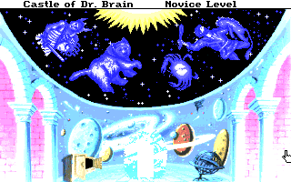 Screenshot of Castle of Dr. Brain (DOS, 1991) - MobyGames