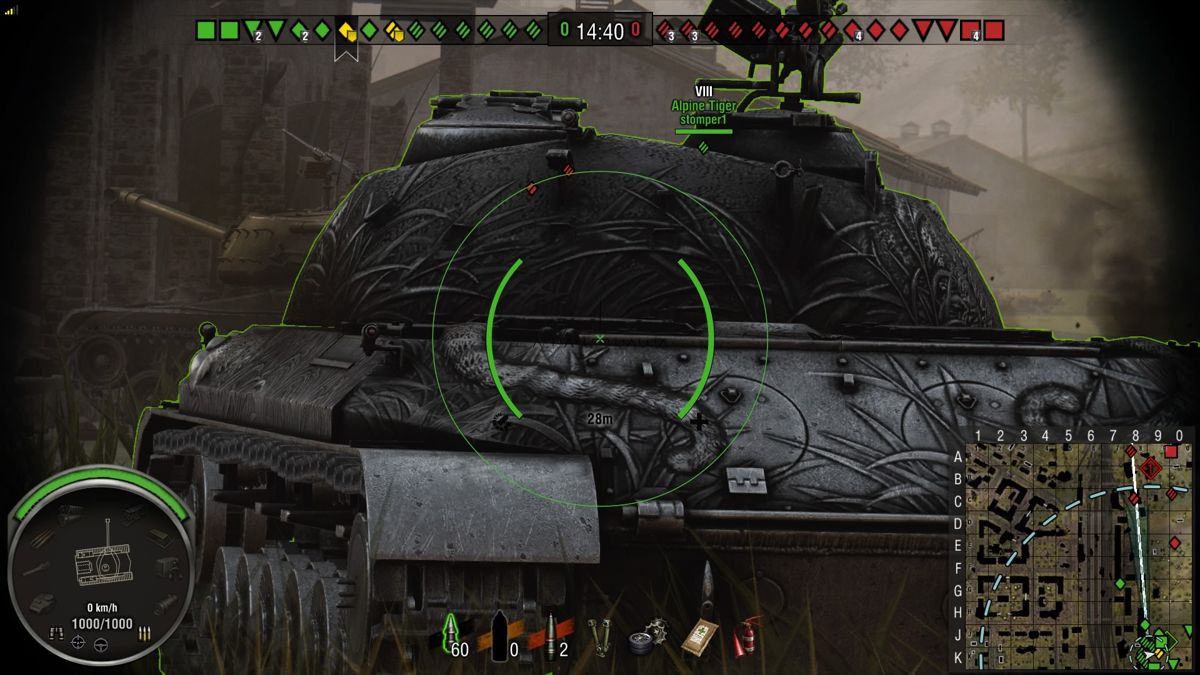 Screenshot of World of Tanks: Alpine Tiger WZ-111 Ultimate (PlayStation ...