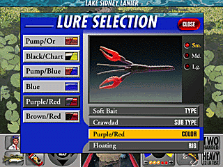 Screenshot of Trophy Bass (Windows, 1995) - MobyGames