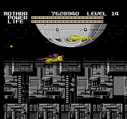 Screenshot of Godzilla: Monster of Monsters! (NES, 1988) - MobyGames